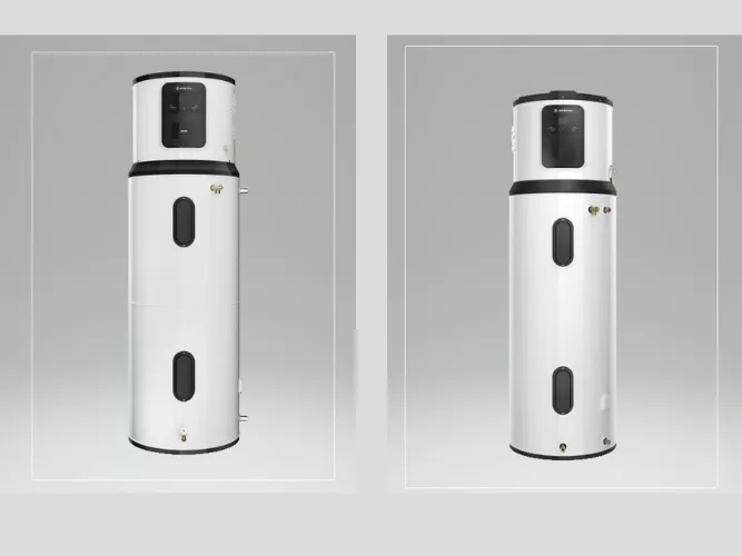 Ariston Nuos Side-Connect Multi-Fit Hybrid Heat Pump Water Heaters | phcppros